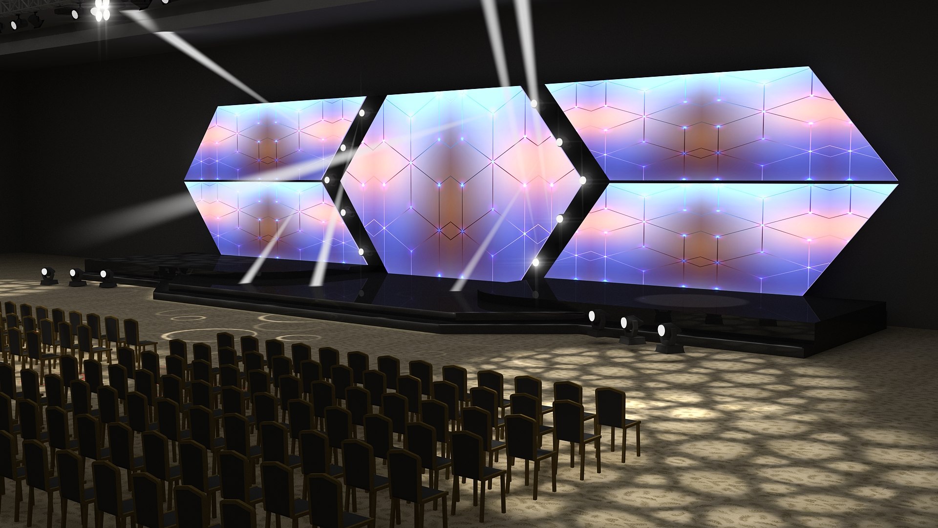 3D Model Stage - TurboSquid 1888438