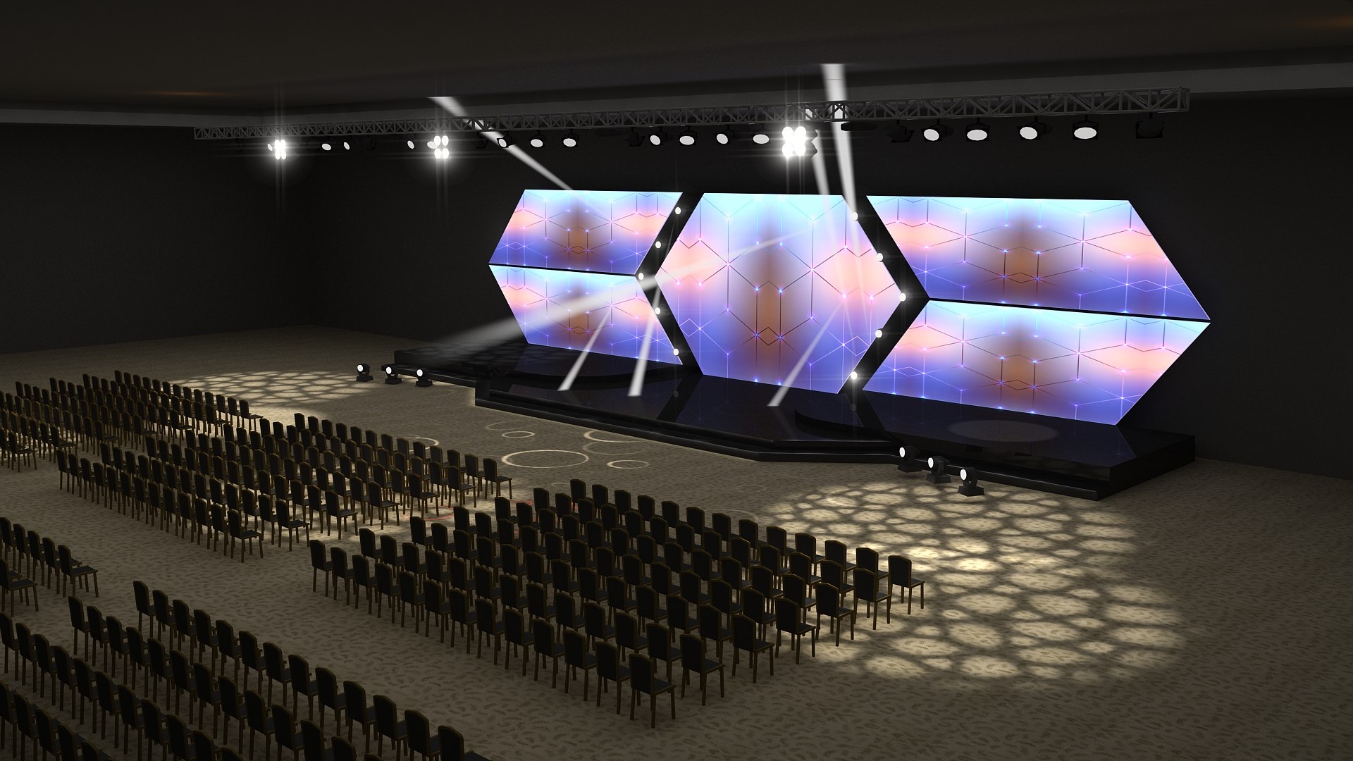 3D Model Stage - TurboSquid 1888438