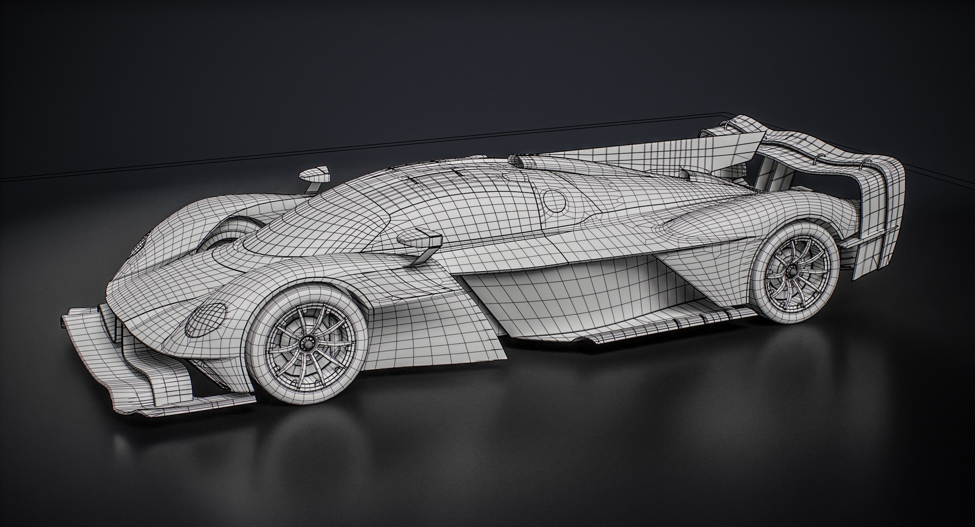 Aston Martin Valkyrie AMR PRO 2025 WEC Hypercar Race Car 3D Model ...