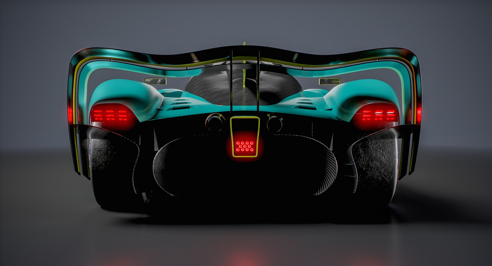 Aston Martin Valkyrie AMR PRO 2025 WEC Hypercar Race Car 3D Model ...