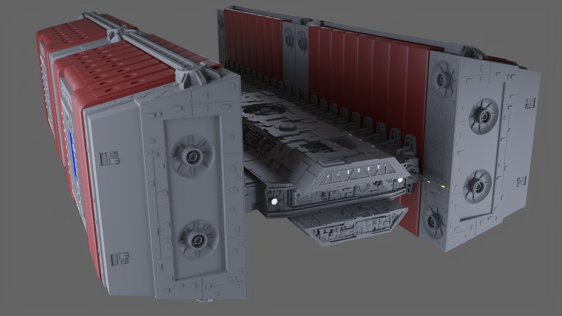 3D Bff-1 Bulk Freighter - TurboSquid 1570345