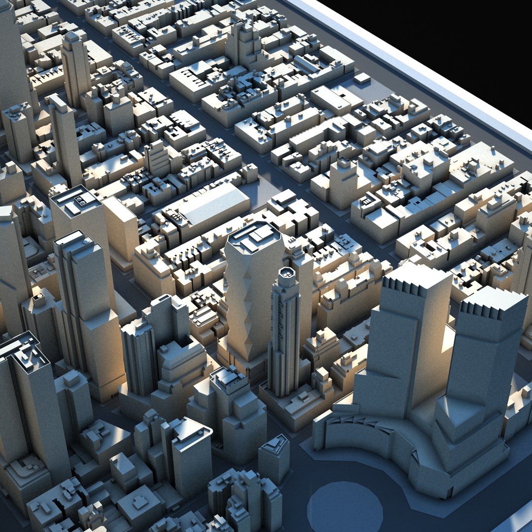 3d model new york