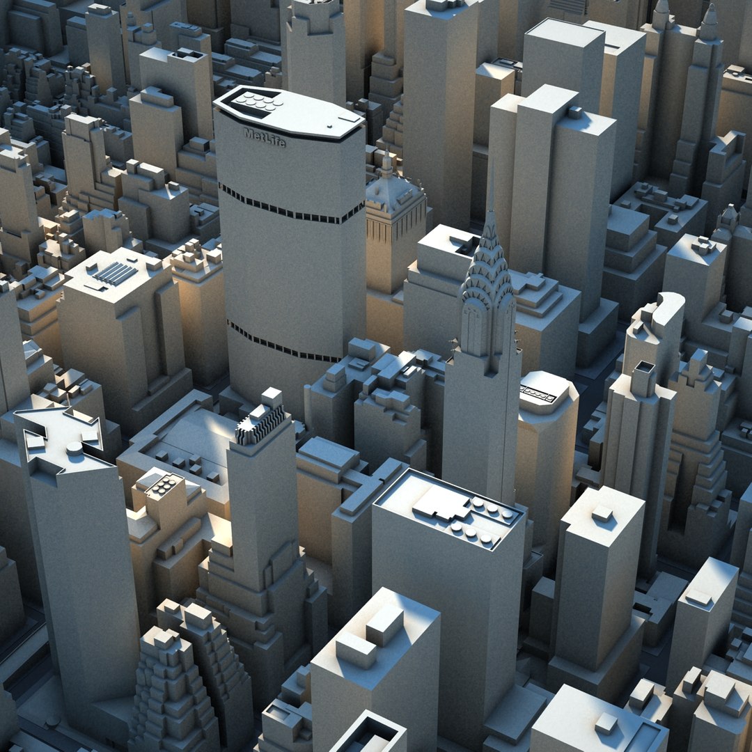 3d model new york