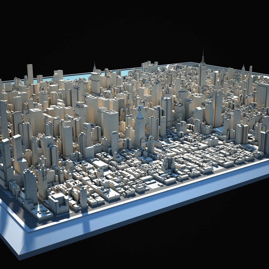 3d model new york