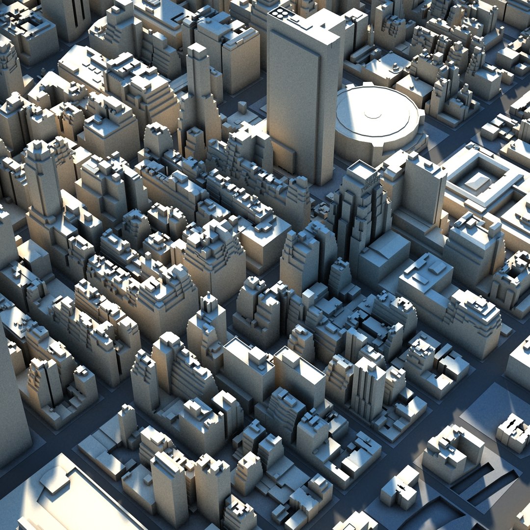 3d model new york