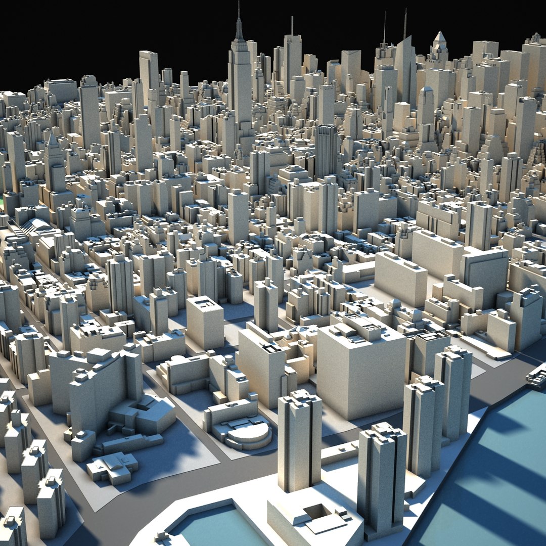 3d model new york