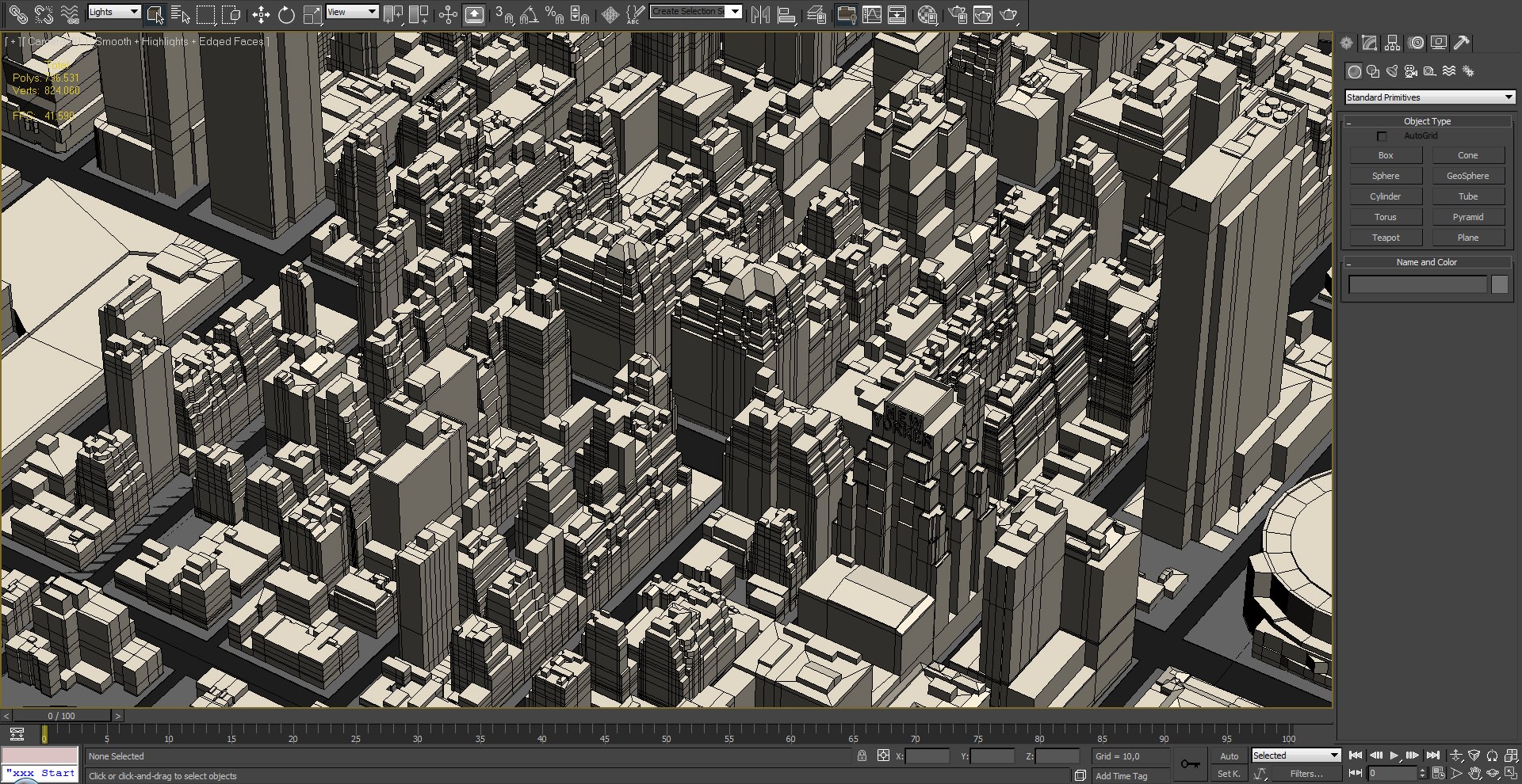 3d model new york