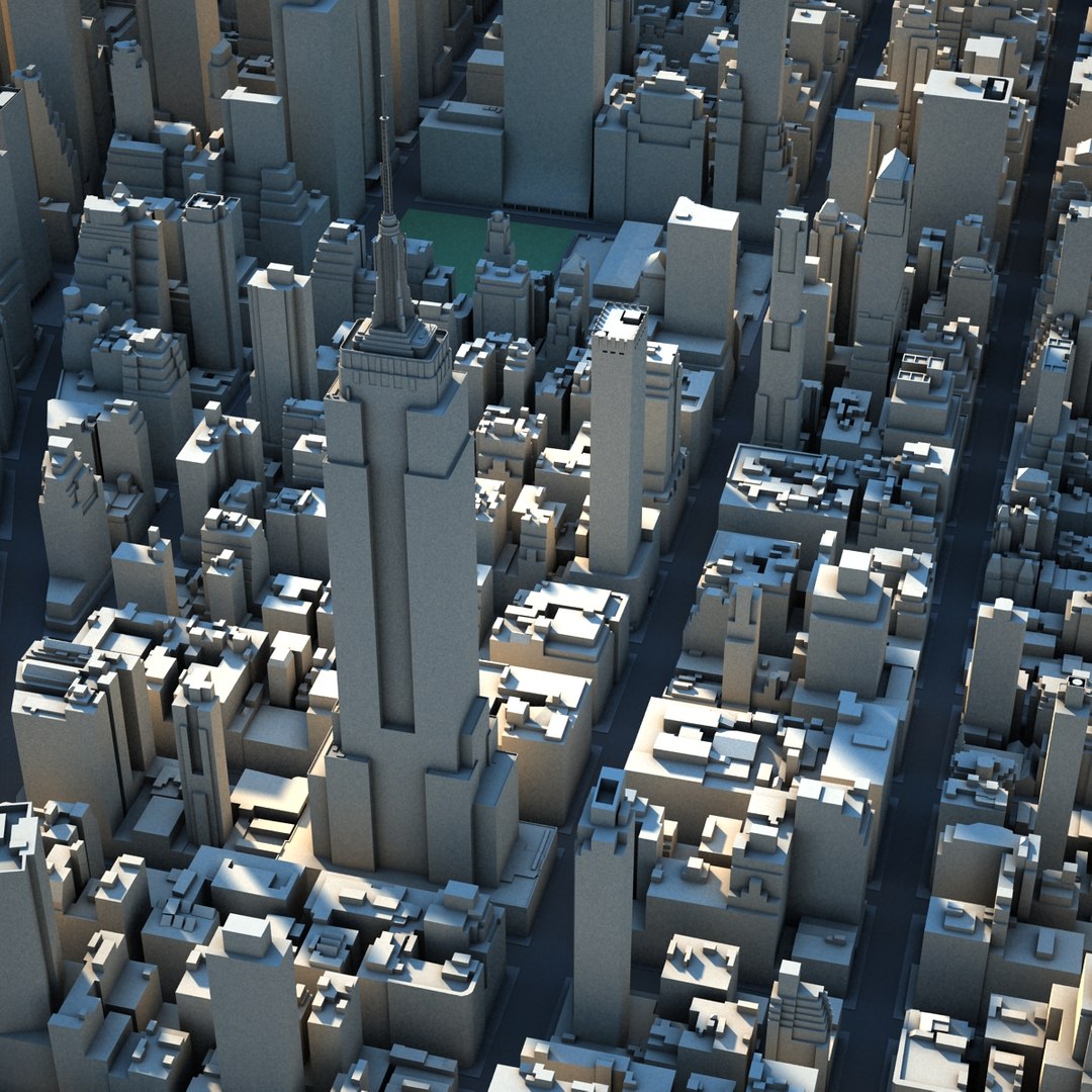 3d model new york