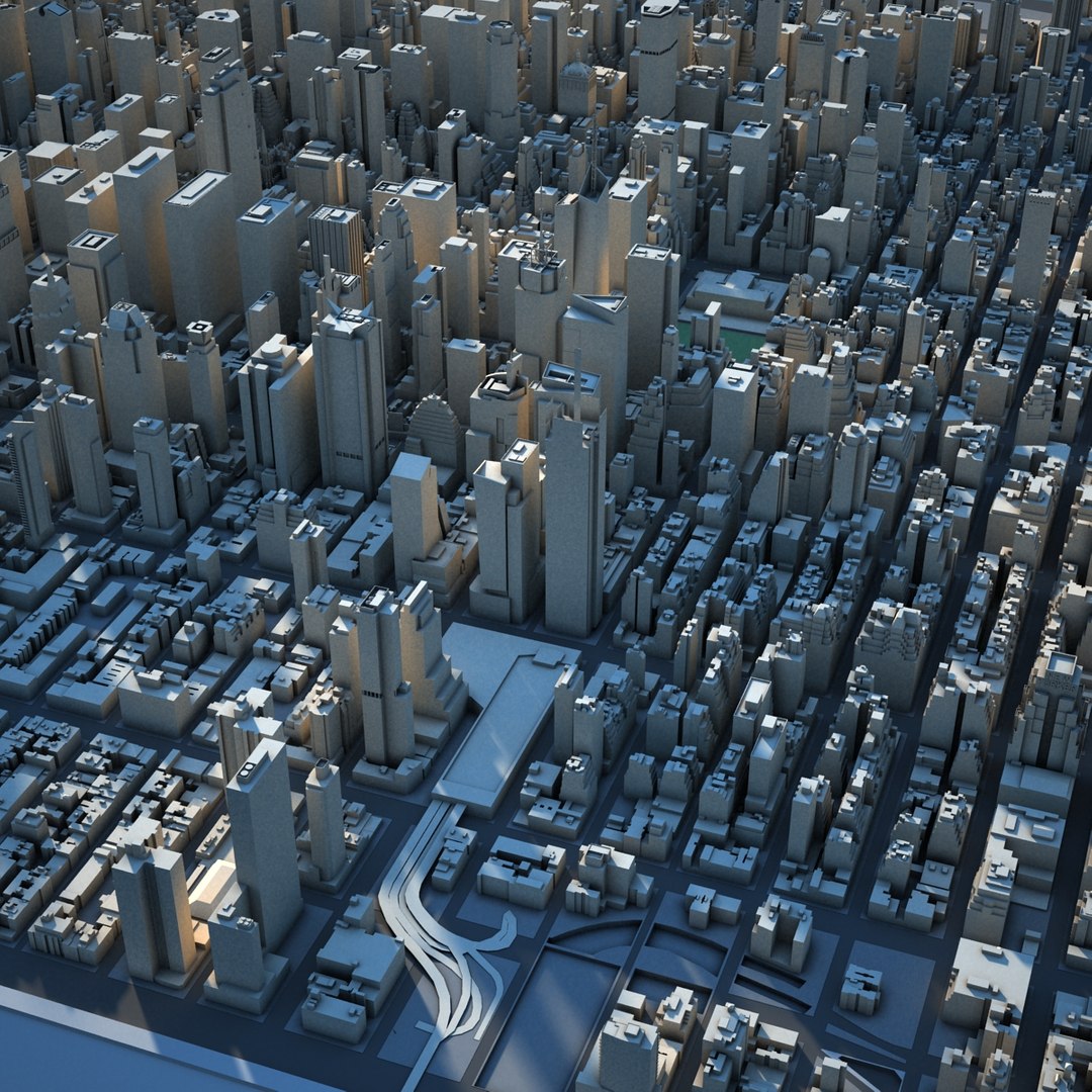 3d model new york