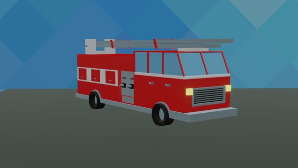3D cars ambulance engine model - TurboSquid 1542356
