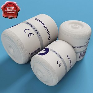 Download Free & Premium Bandage 3D Models | TurboSquid