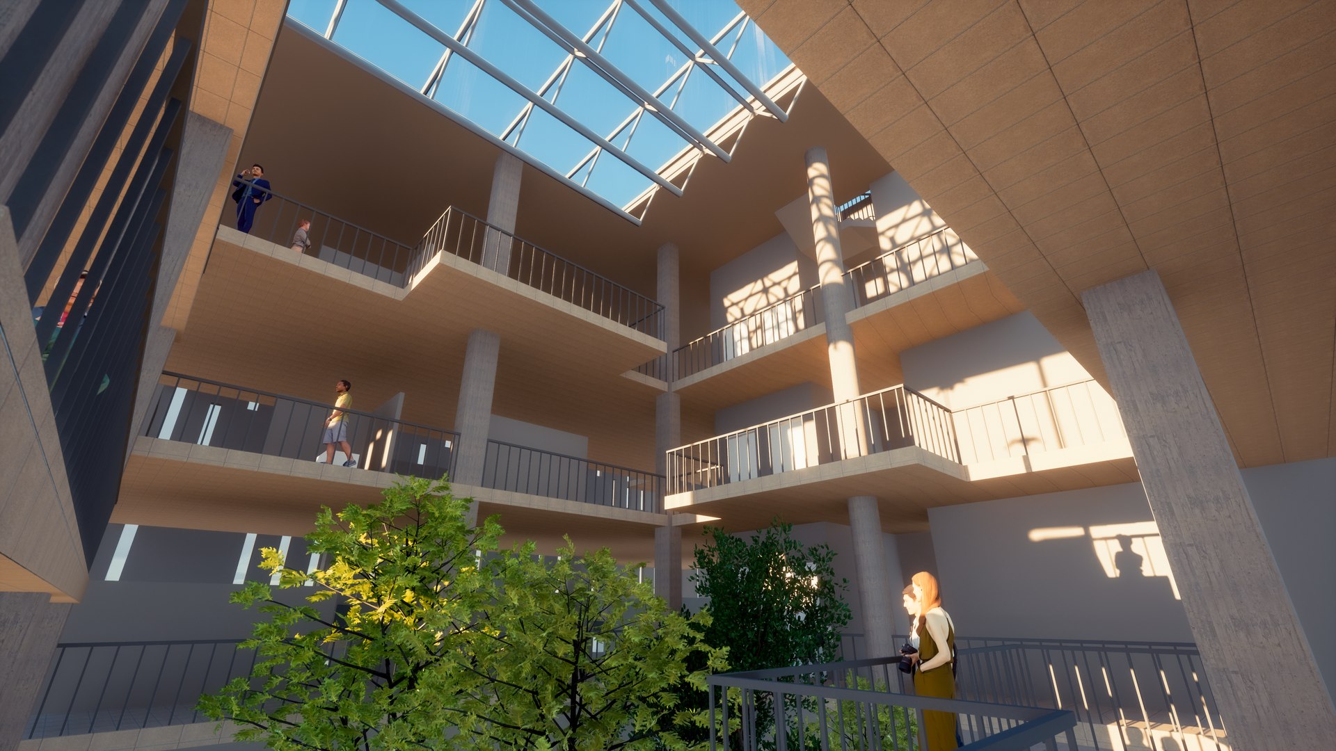 3D Museum Building Revit Project 3D Model Model - TurboSquid 2083924