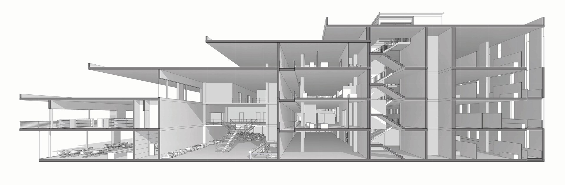 3D Museum Building Revit Project 3D Model Model - TurboSquid 2083924