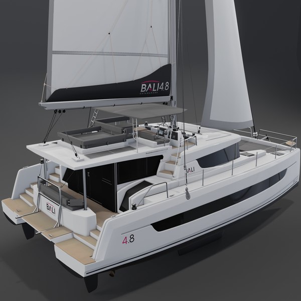 modelo 3d Catamarán Bali 4x8 3D - TurboSquid 2321094