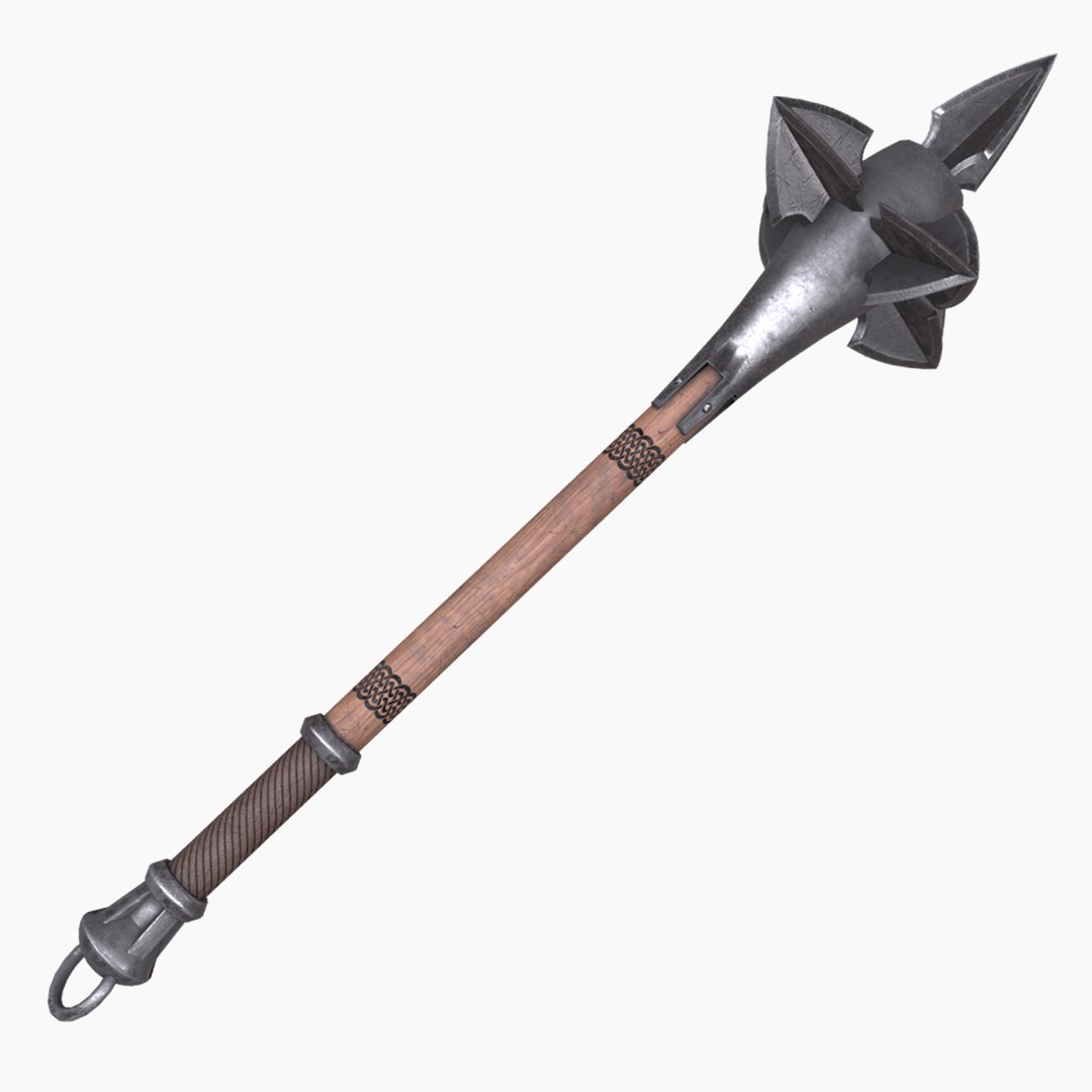 3D Medieval mace model - TurboSquid 1751842