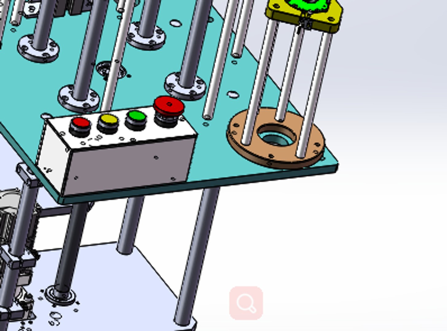 3D Lifting Stacking Platform Mechanism Model - TurboSquid 1223779
