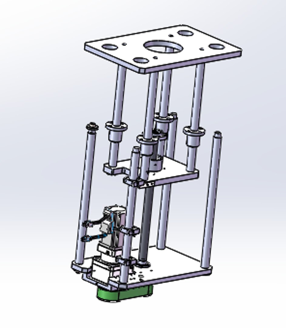 3D Lifting Stacking Platform Mechanism Model - TurboSquid 1223779