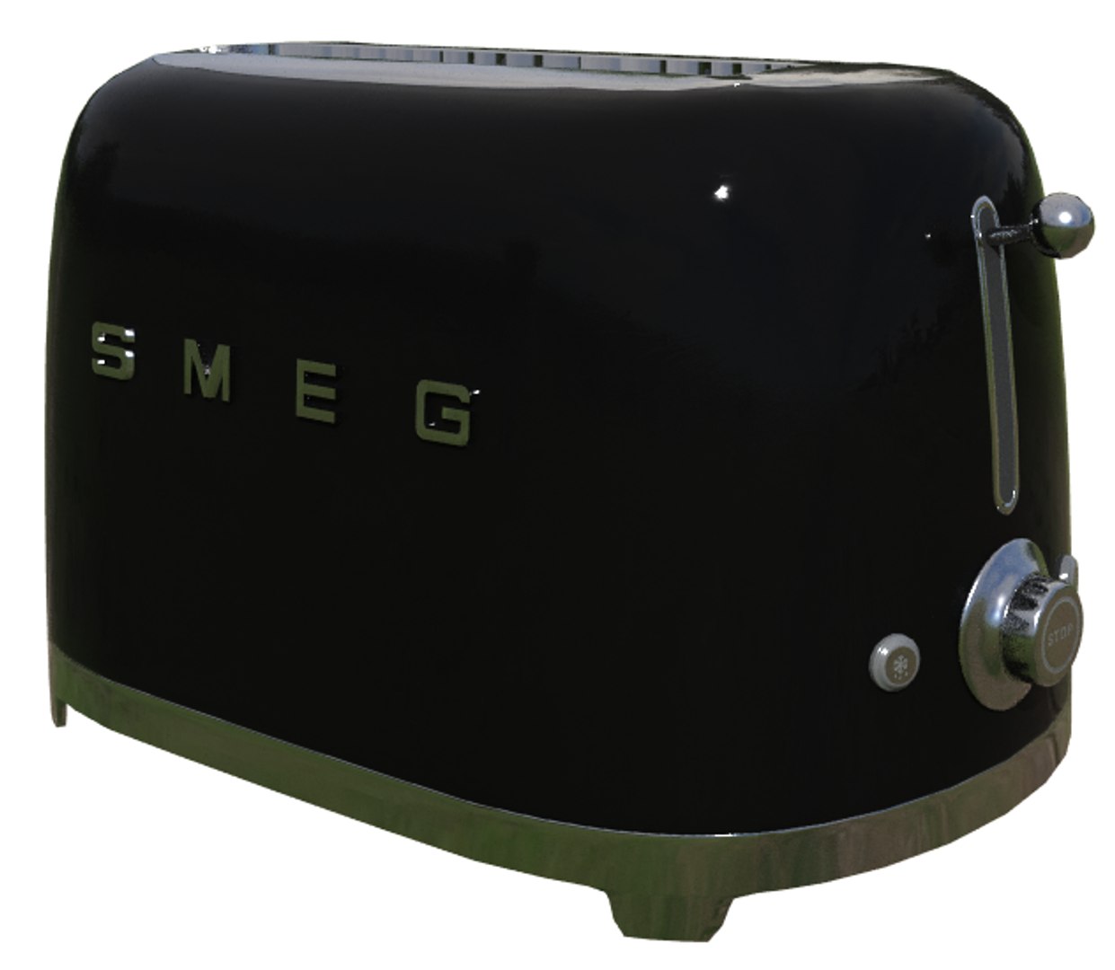 3D Smeg Two Slice Toaster Model - TurboSquid 2031616