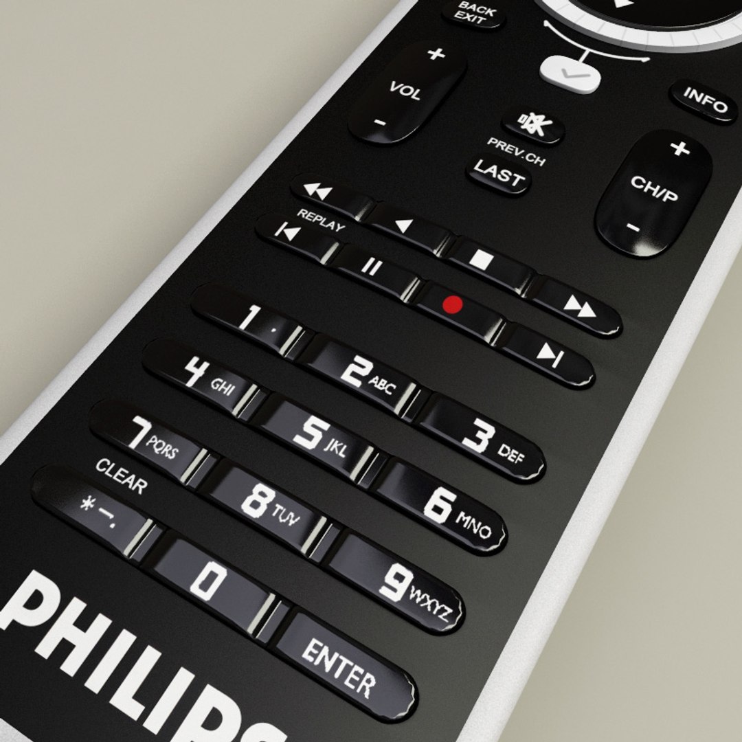 3d remote philips sru 8015