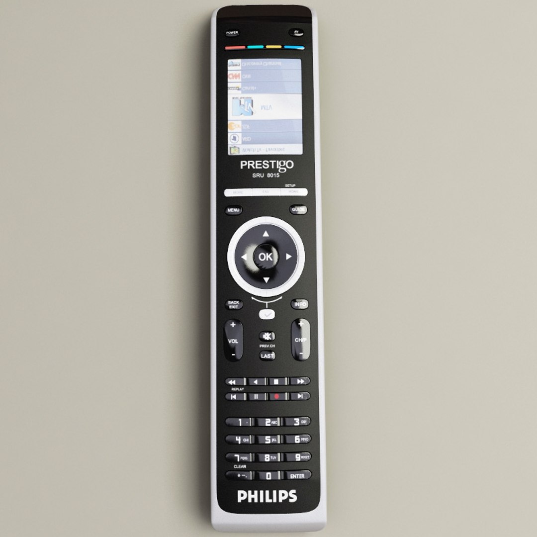 3d remote philips sru 8015