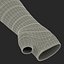3d Blue Fiberglass Cast Arm