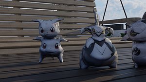 Free 3D Pokemon-Character Models | TurboSquid