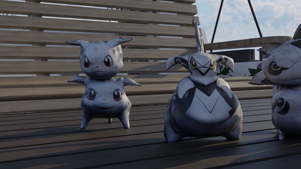 Free 3D Pokemon-Character Models | TurboSquid
