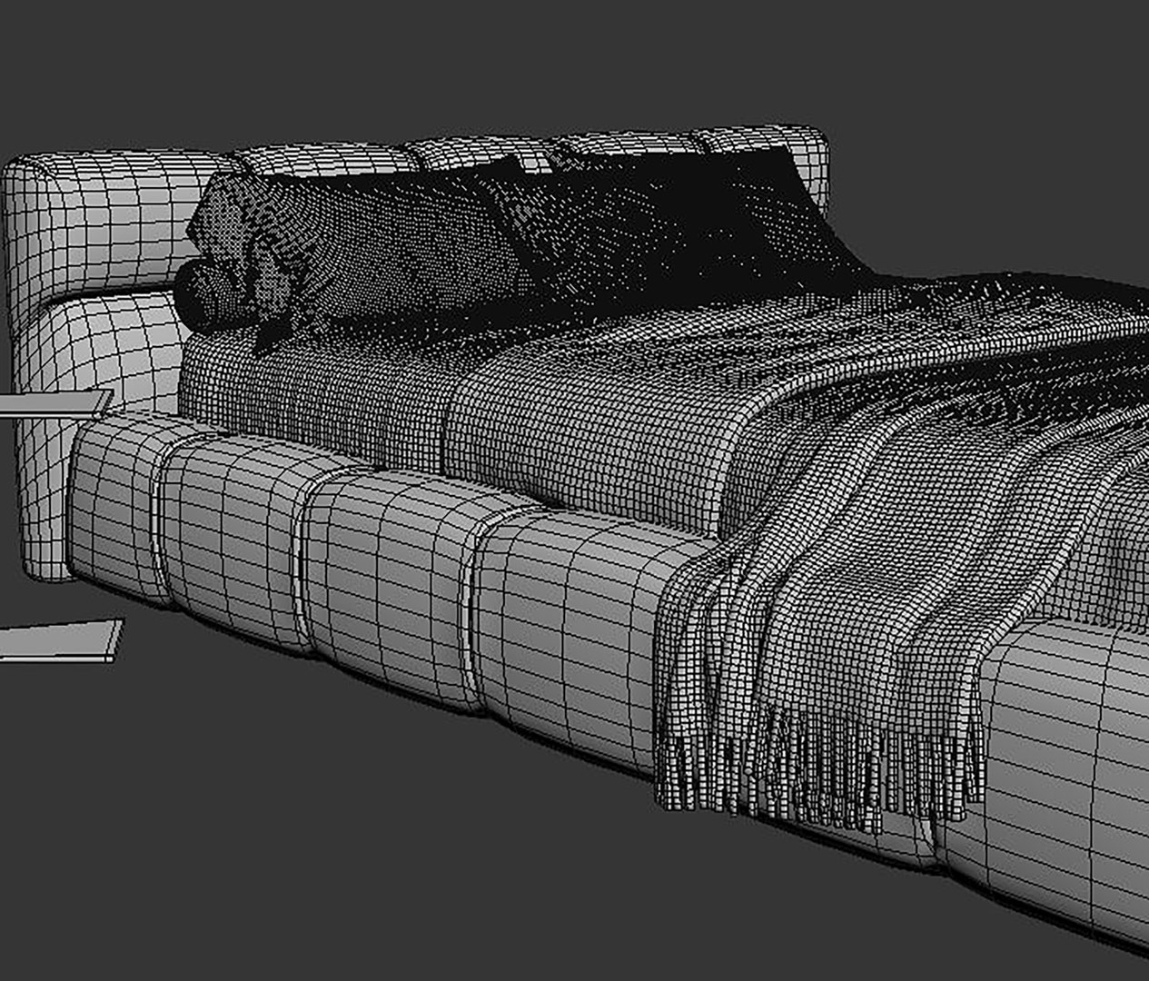 BB Italia Tufty Bed 3D Model - TurboSquid 2093790