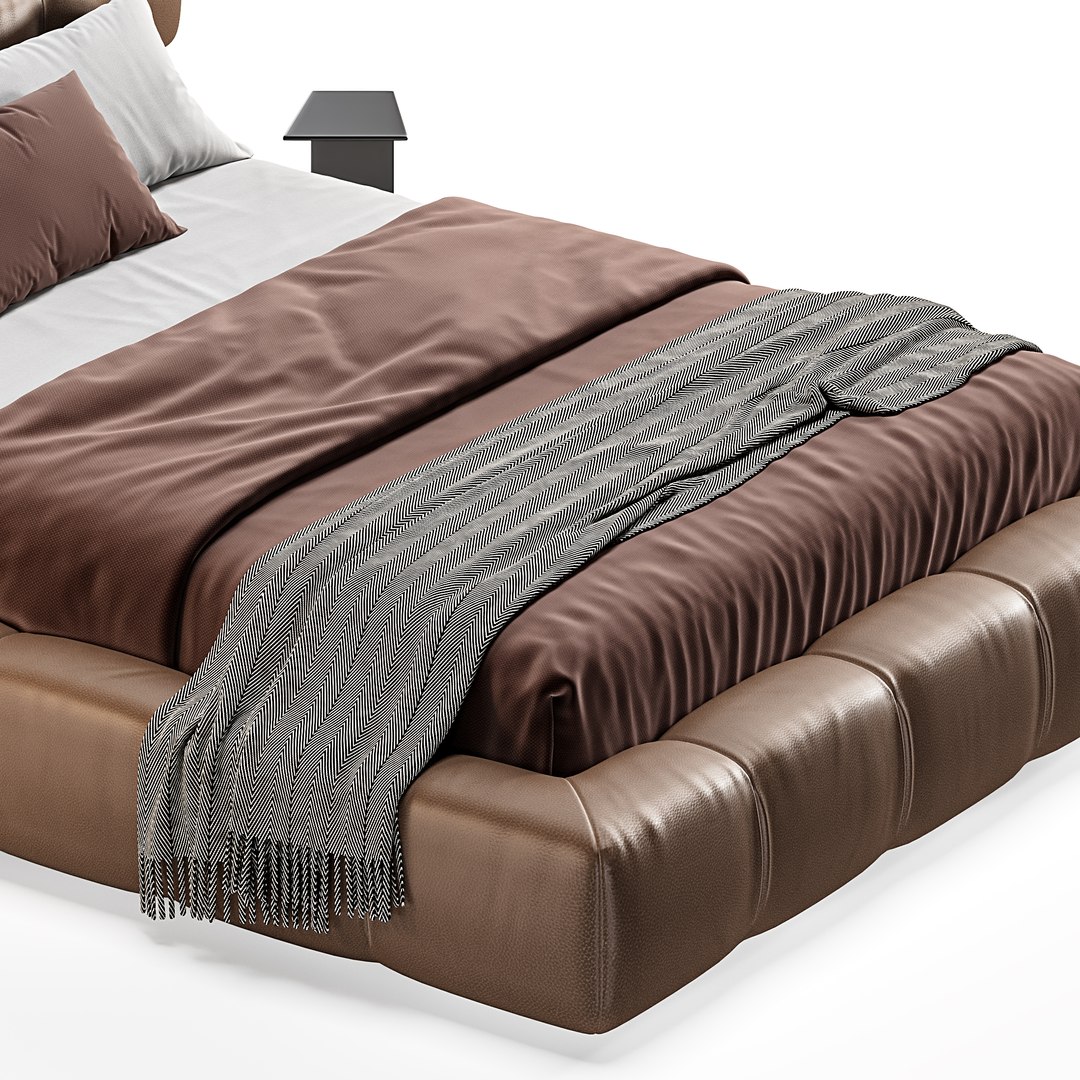 BB Italia Tufty Bed 3D Model - TurboSquid 2093790