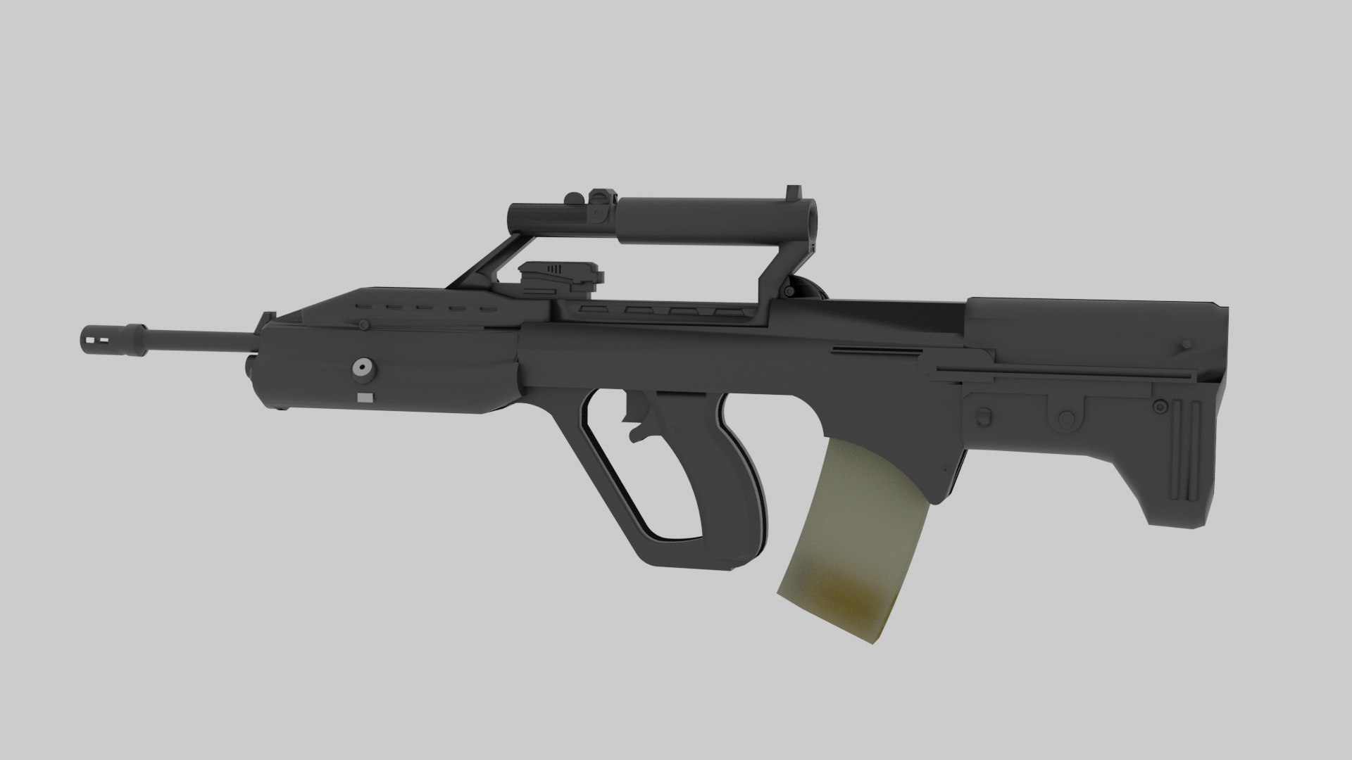 3D Singapore Assault Rifle - TurboSquid 1826349