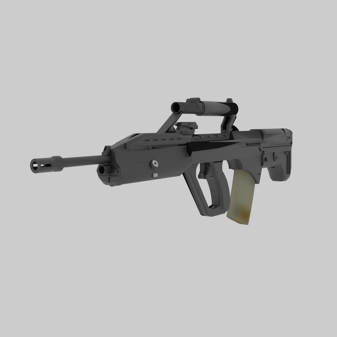 3D Singapore Assault Rifle - TurboSquid 1826349