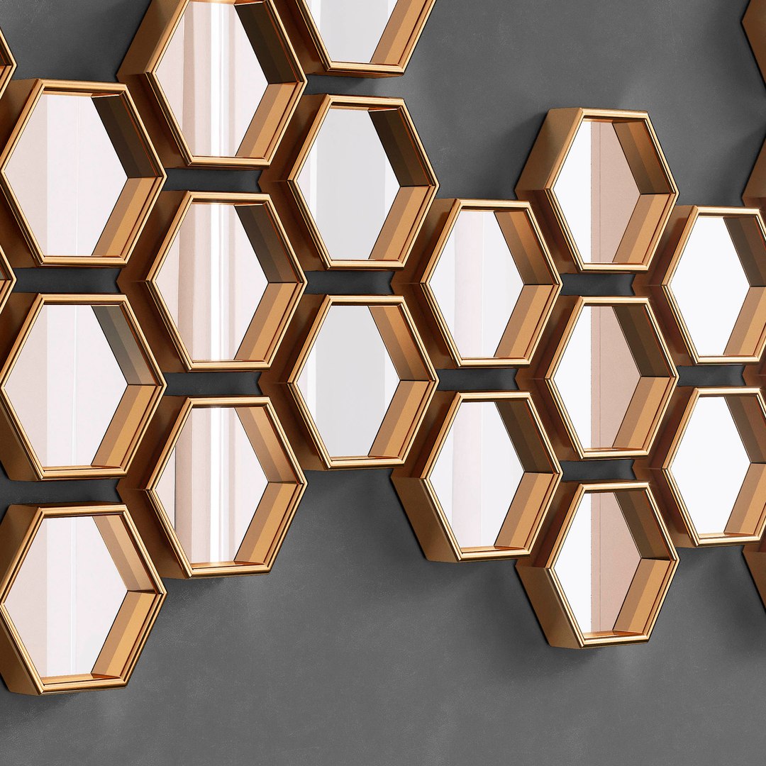 3D Mirrors Set 144 - TurboSquid 1818535