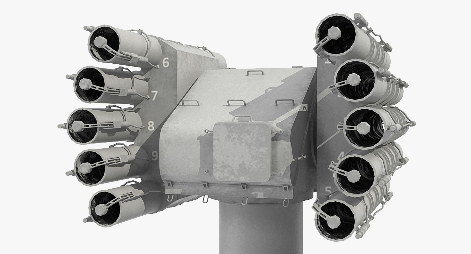 Anti Submarine Weapon Udav Model - TurboSquid 1291410