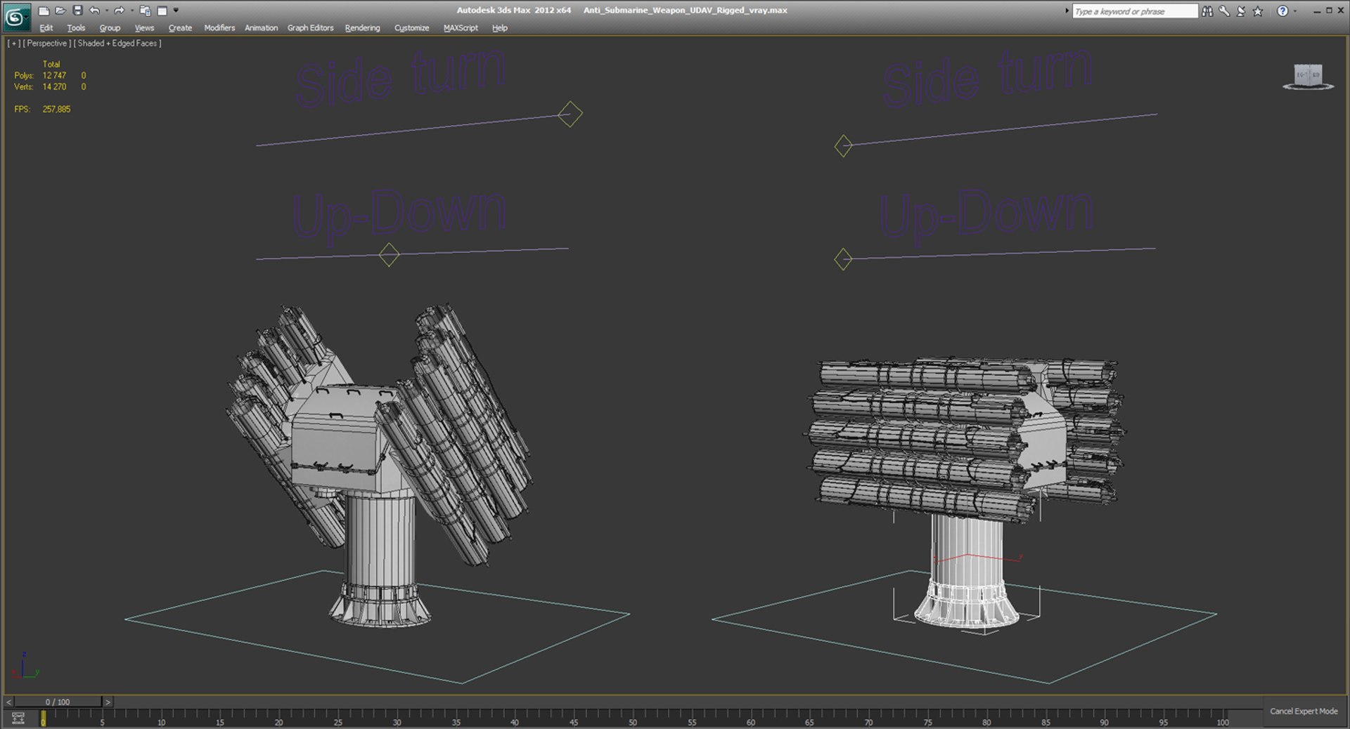 Anti Submarine Weapon Udav Model - TurboSquid 1291410