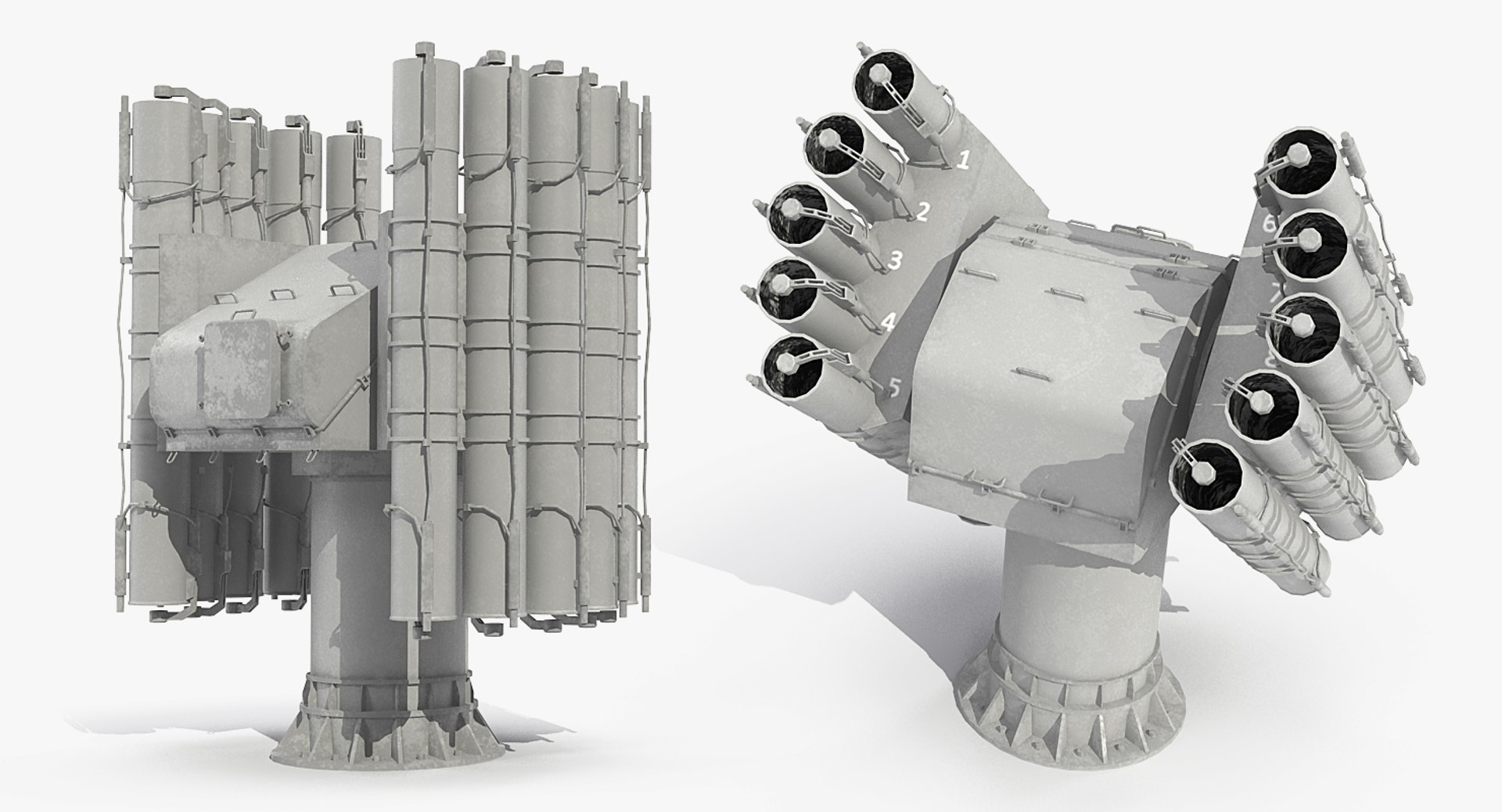 Anti Submarine Weapon Udav Model - TurboSquid 1291410