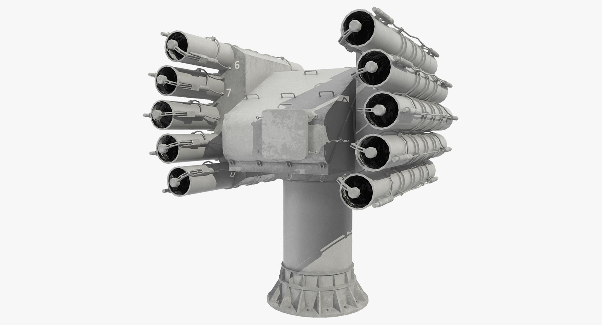 Anti Submarine Weapon Udav Model - TurboSquid 1291410