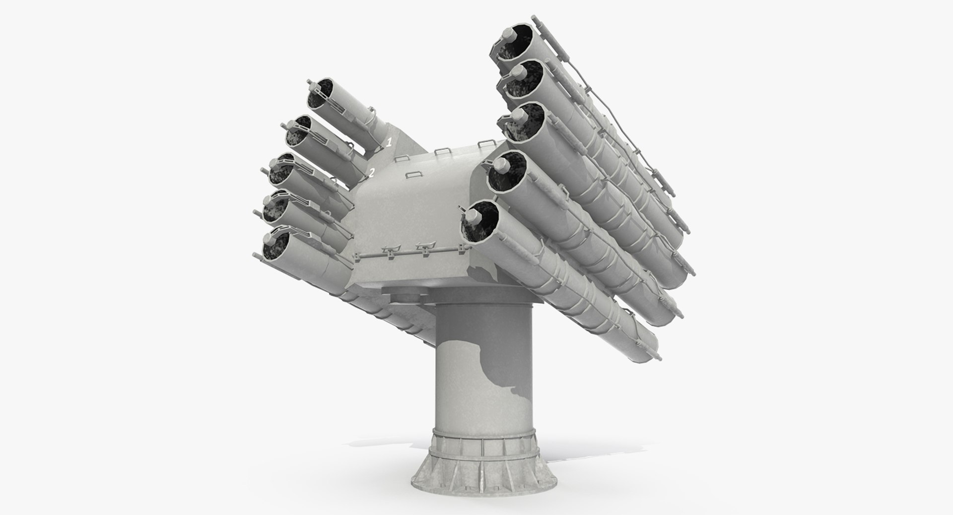 Anti Submarine Weapon Udav Model - TurboSquid 1291410