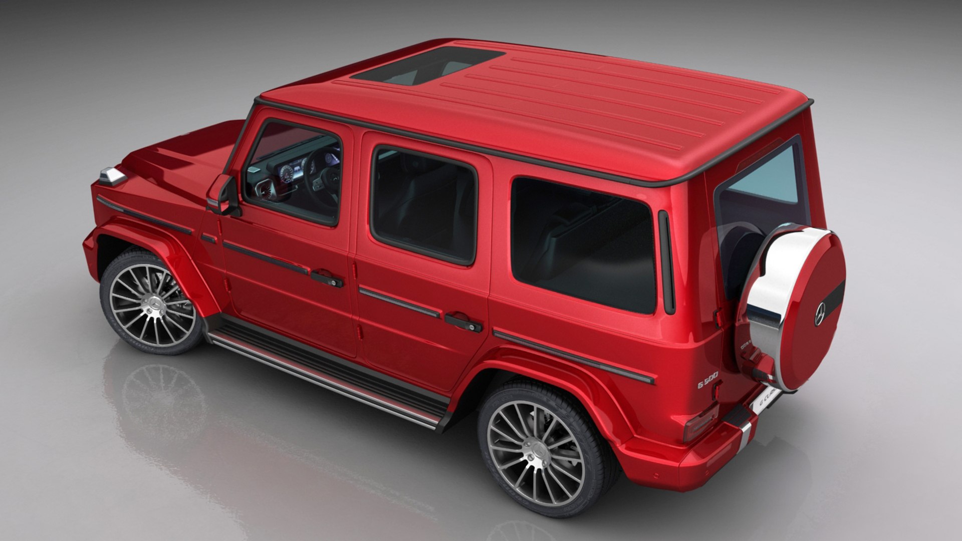 Mercedes-benz g class 2019 3D model - TurboSquid 1388337