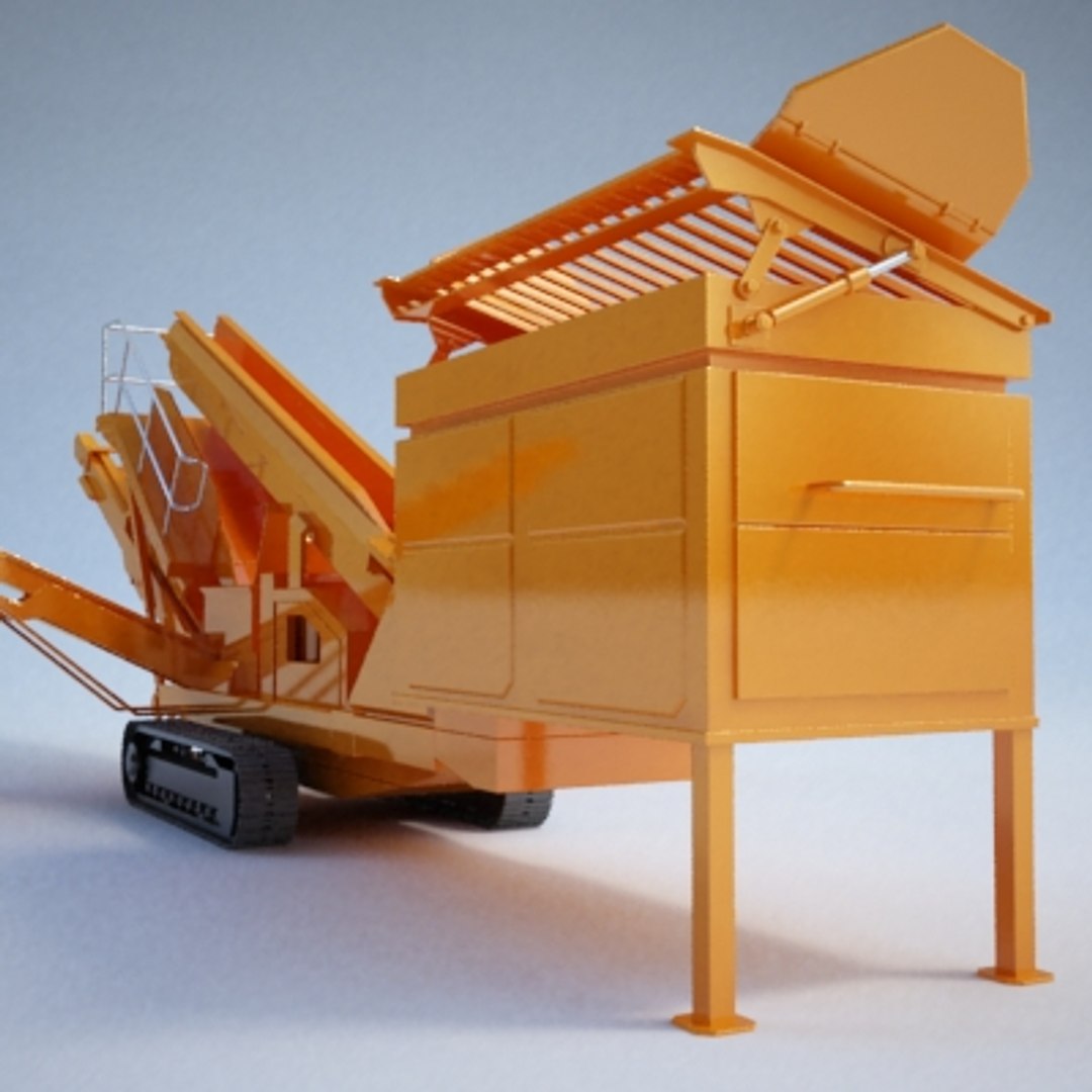 3dsmax Impact Crusher Construction