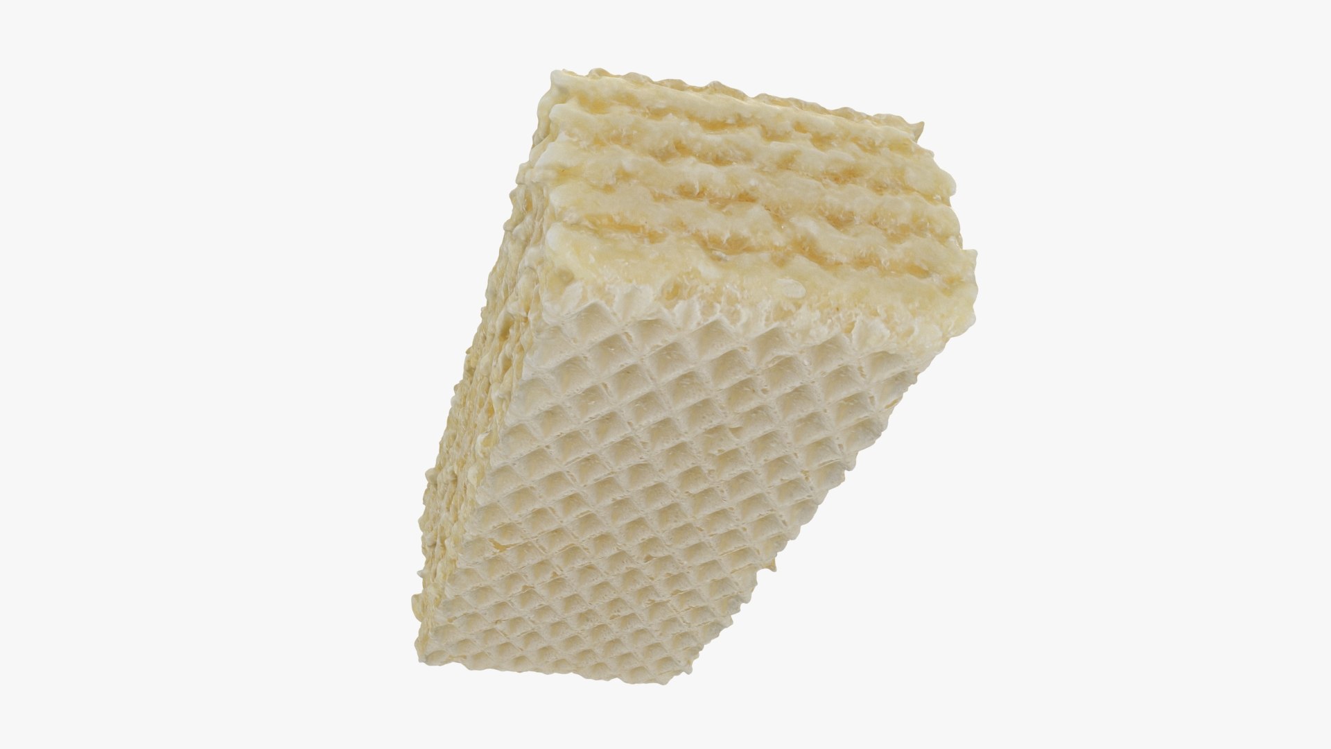 Wafer Vanilla 3D Model - TurboSquid 2359777