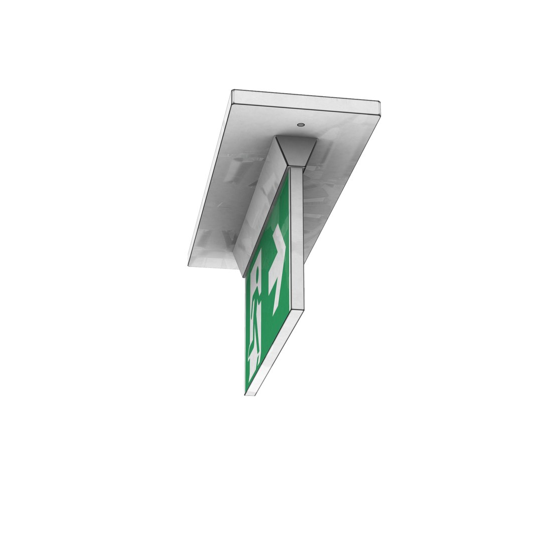 Exit Sign Model - TurboSquid 2147094