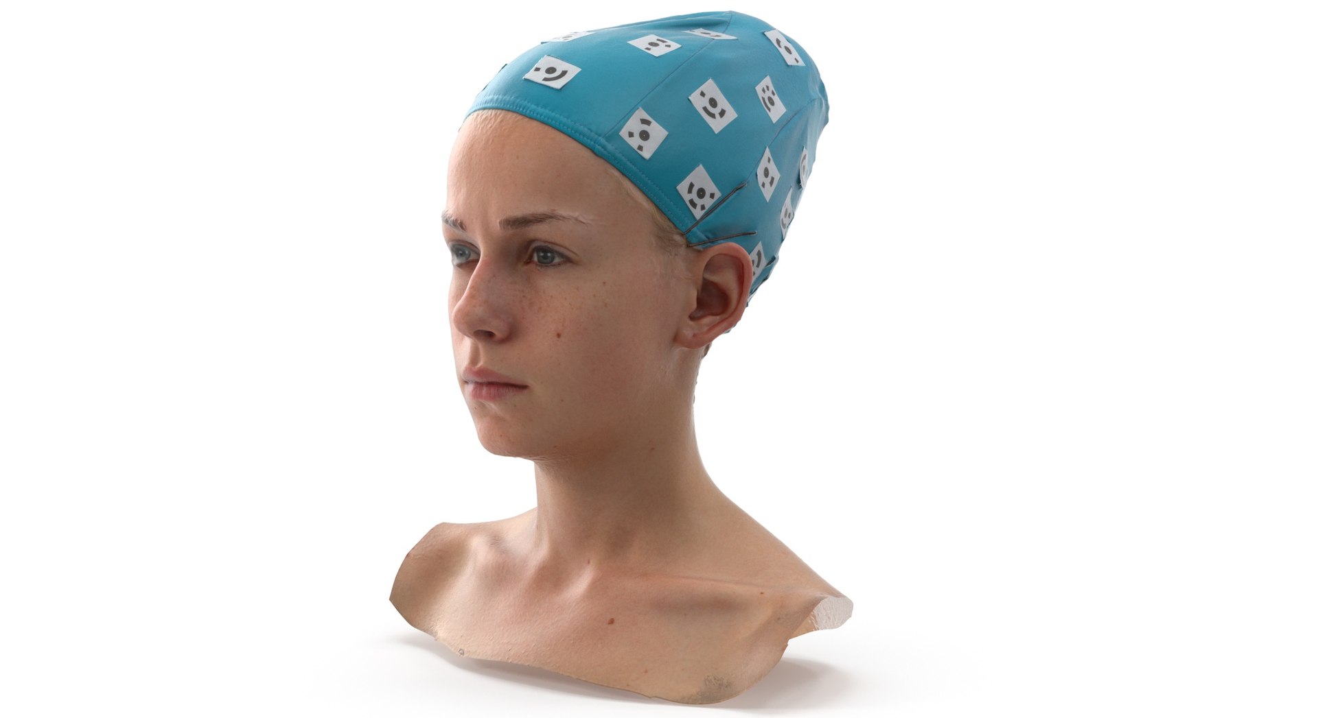 Rhea Human Head Lid 3D Model - TurboSquid 1631062