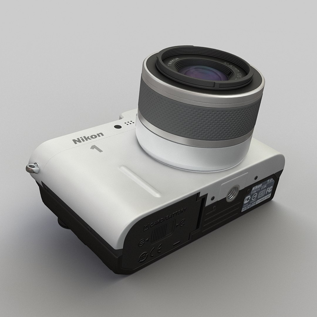 New Nikon V1 Lens 3d Model
