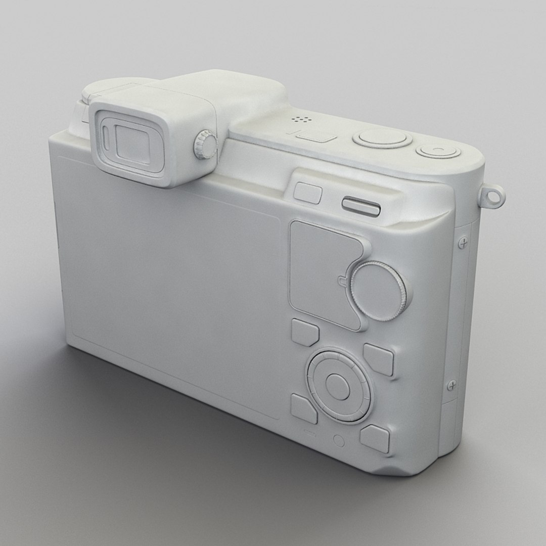 New Nikon V1 Lens 3d Model