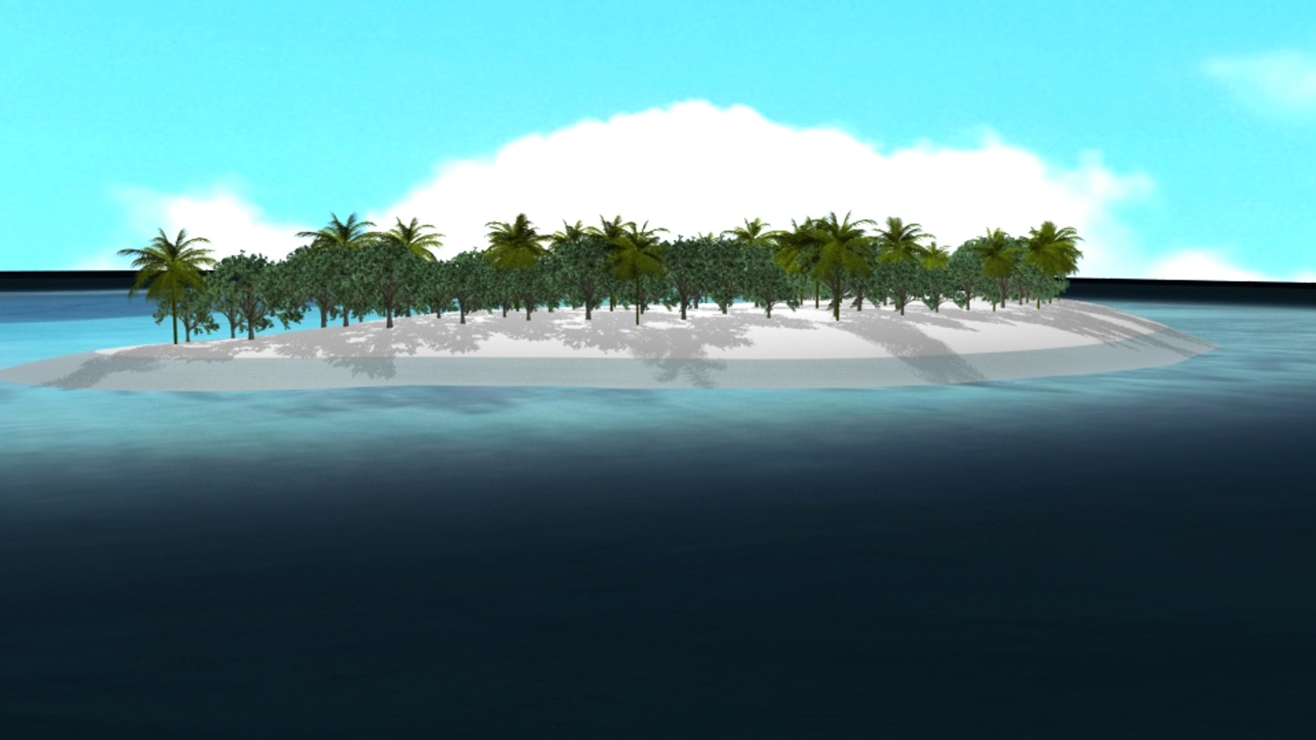 Maldives Island 3d Ma
