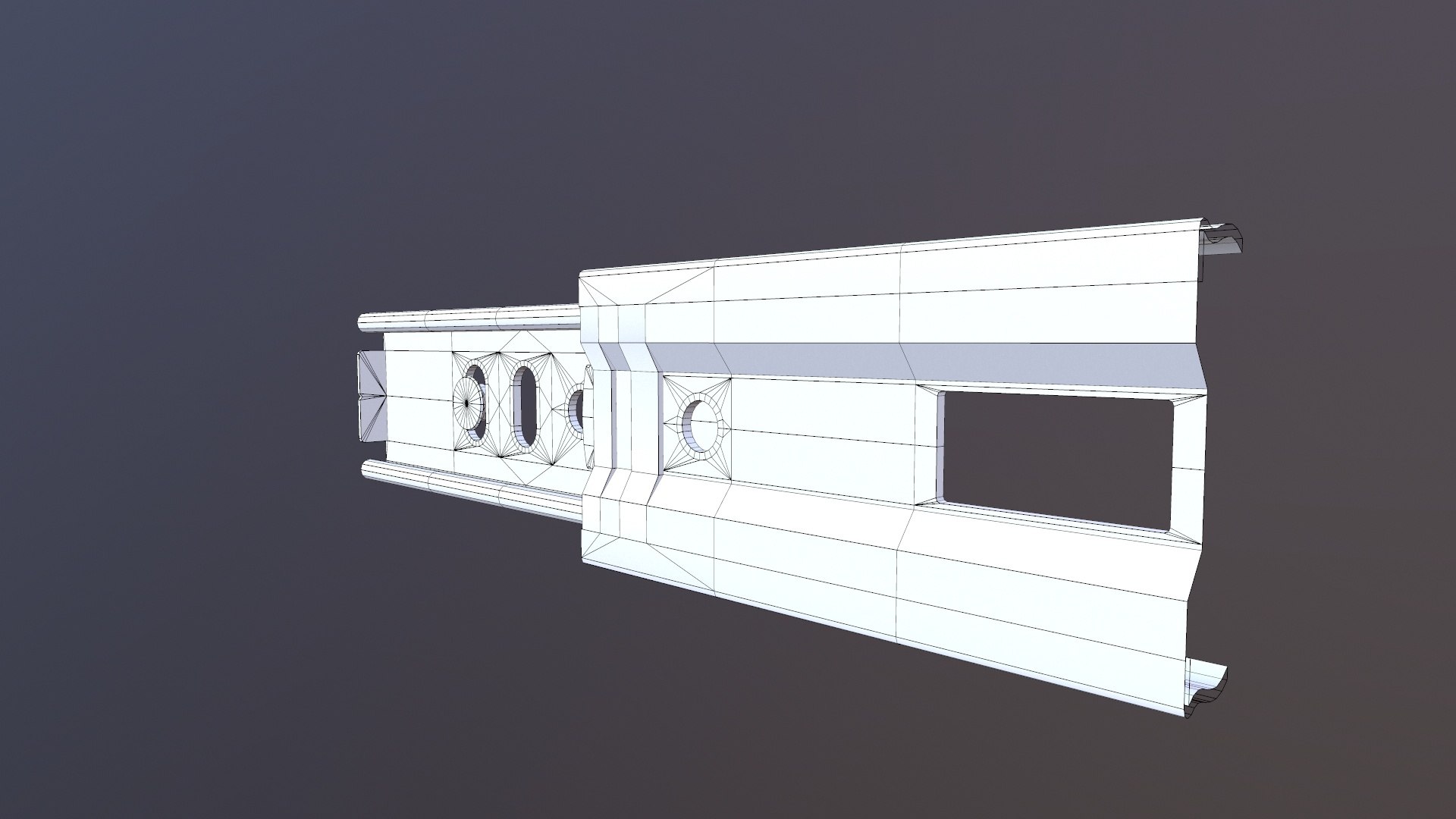 Slide Rail 3D Model - TurboSquid 2296020
