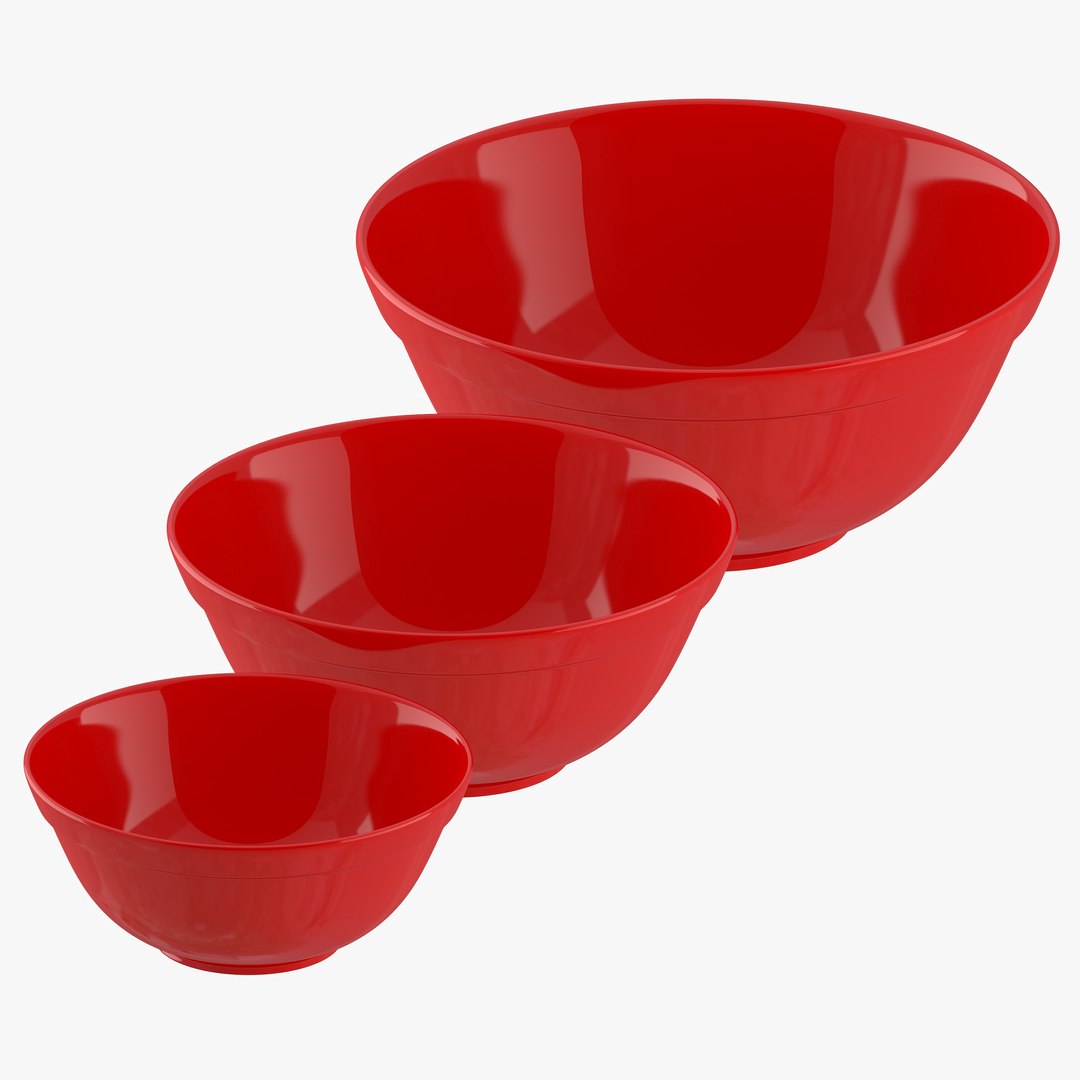 3D Model Bowls Bundle - TurboSquid 2415422