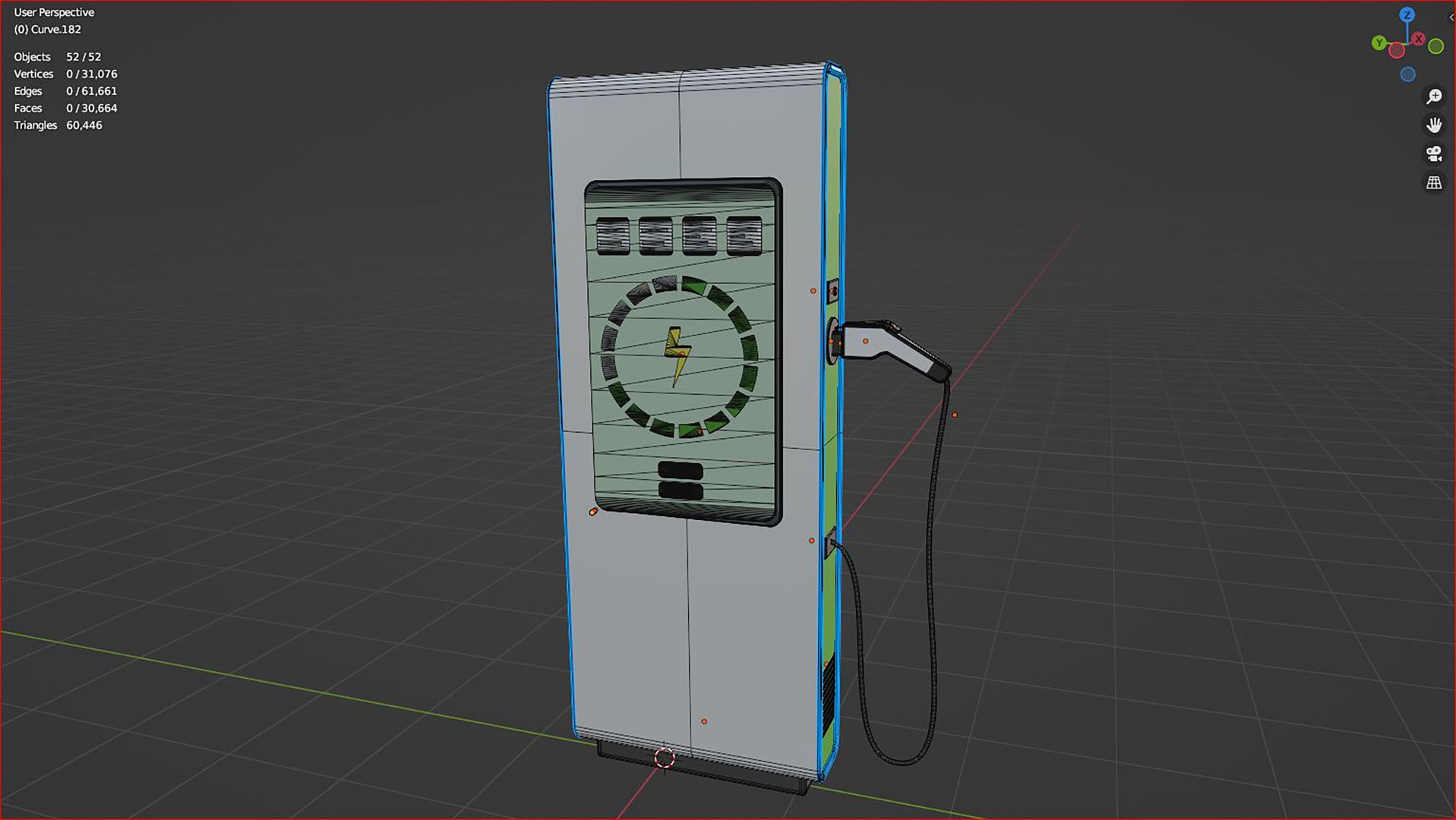 3D 3d Electricity For Electric Machines Icon Model - TurboSquid 2063172