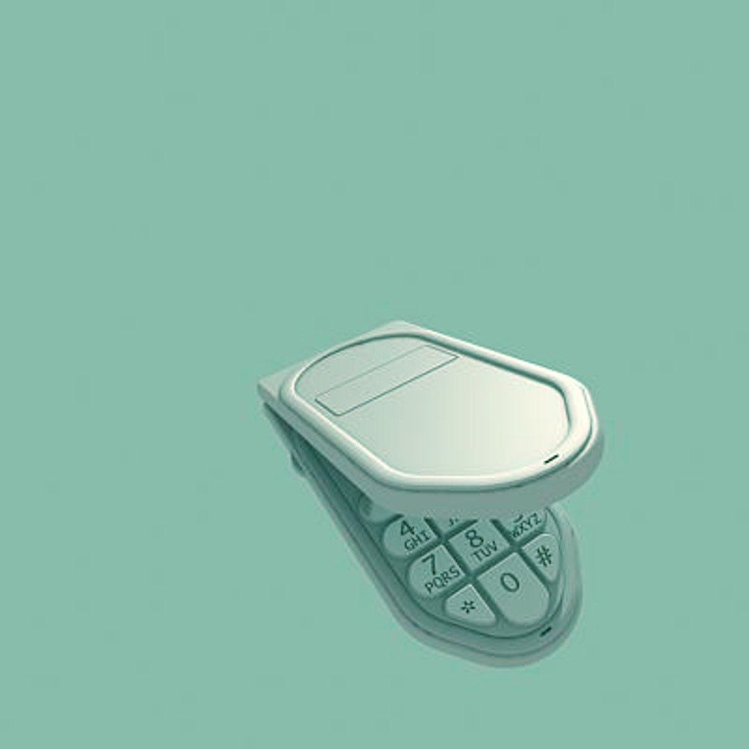 Cel Phone Flip 3d Model