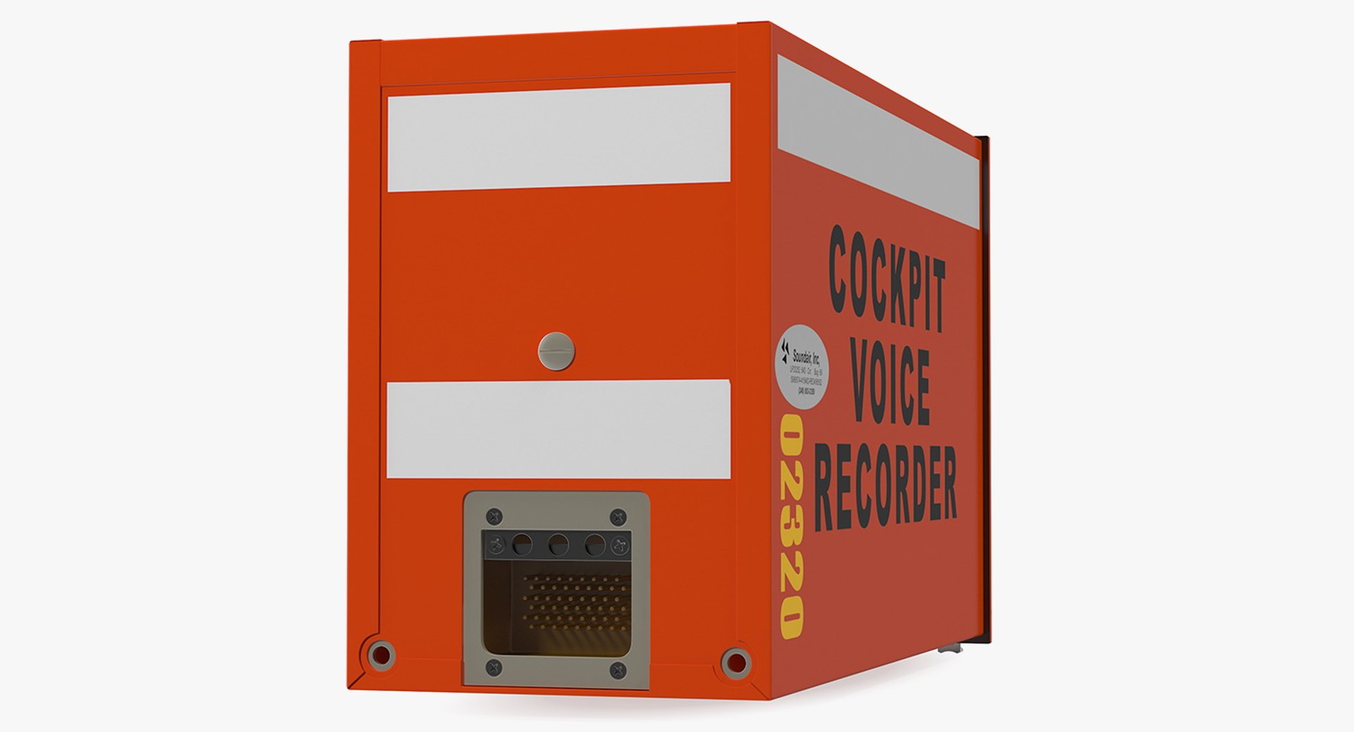 Cockpit Voice Recorder Cvr 3D Model - TurboSquid 1428912